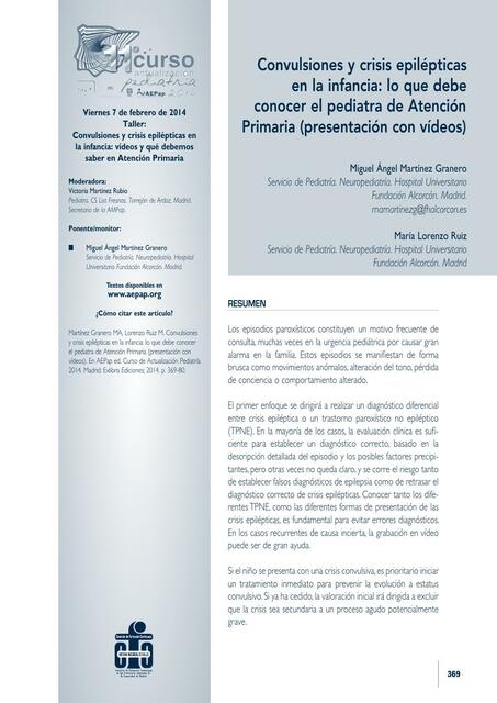 Flashcards de Convulsiones y crisis epilépticas | Por Anthony Chirino | uDocz