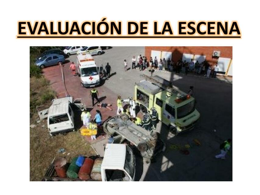 2 EVALUACIÓN DE LA ESCENA | Alquimia- Nurse | uDocz 2 EVALUACIÓN DE LA ESCENA | Alquimia- Nurse | uDocz