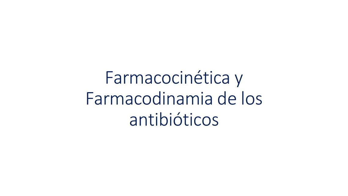 12. Principios de Antibioticoterapia I | LiquidOH愛 | uDocz