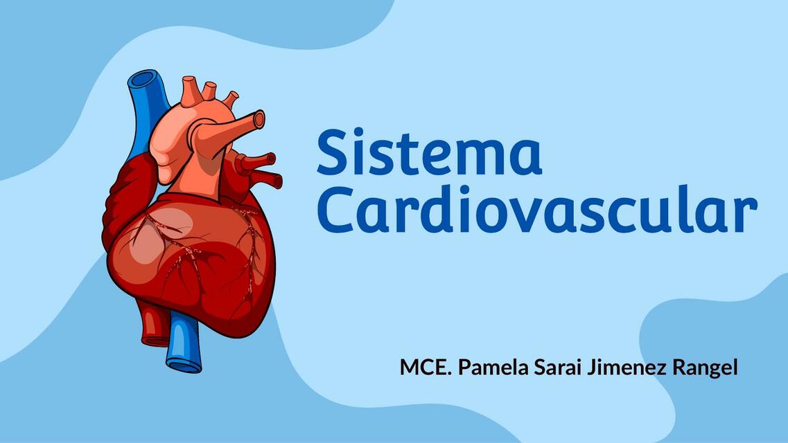 Sistema Cardiovascular | PAMELA SARAI JIMENEZ RANGEL | uDocz Sistema Cardiovascular | PAMELA SARAI JIMENEZ RANGEL | uDocz
