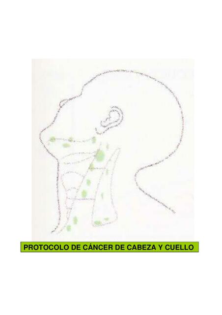 PROTOCOLO DE CANCER DE CABEZA Y CUELLO | ANGELA | uDocz