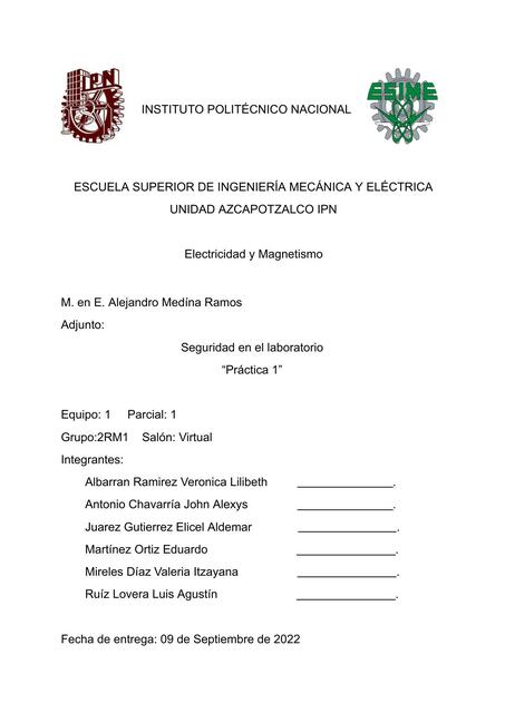 Flashcards de Práctica 1 Seguridad en el laboratorio | Por Ruiz Lovera ...