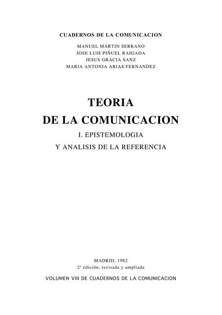 Teoria de La Comunicacion libro | Bryan Richard | uDocz
