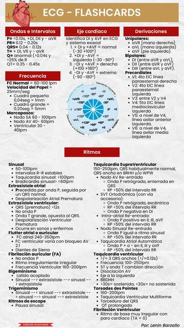 ECG FLASHCARDS | TANIA CAROLINA BEJAR VAZQUEZ | uDocz