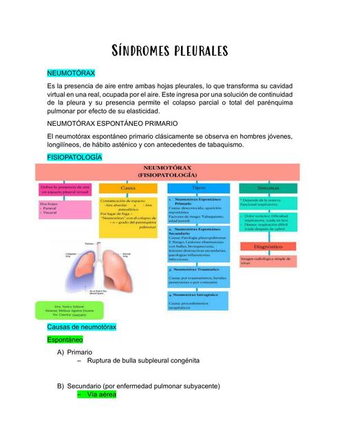 sindromes pleuro | emelin garcia | uDocz