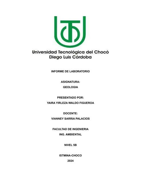 INFORME DE LABORATORIO | Yaira Waldo | uDocz