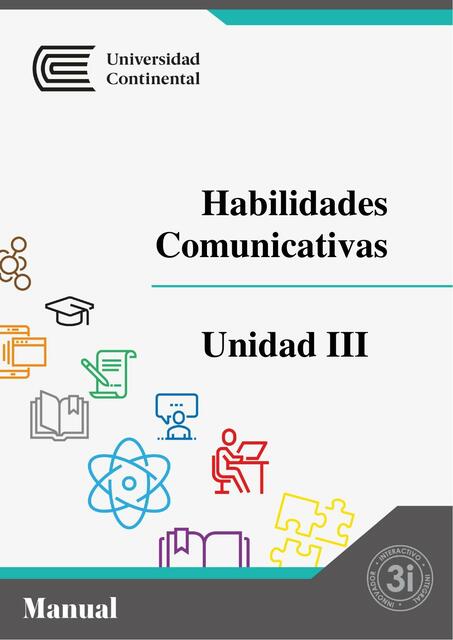 Unidad III Manual de trabajo Habilidades Comunicat | ThinkMed | uDocz