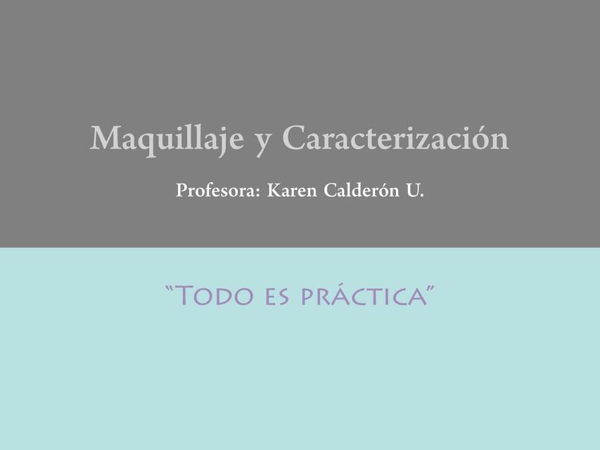 1 Clase Caracterización | Fausto | uDocz