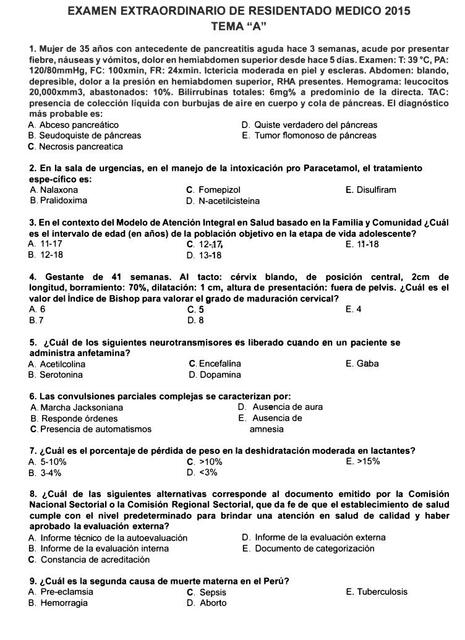 Flashcards de ENARM 2015 A EXT | Por Alexander Atoche Mendoza | uDocz