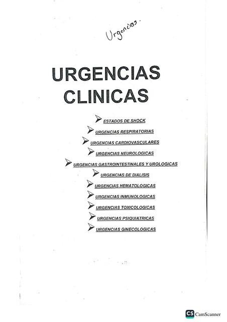 URGENCIAS CLÍNICAS | D1ego Pascaci0 | uDocz