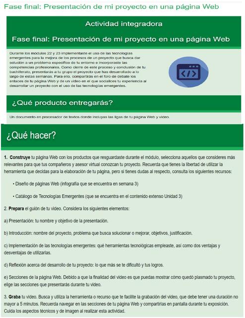 Presentación de mi proyecto | Carolina | uDocz