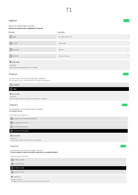 T1 cuestionario | Melyth gutierrez | uDocz