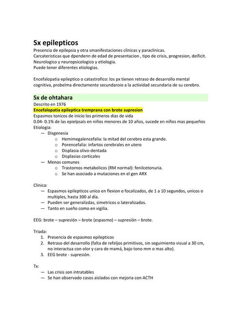 sx epilepticos | MEDIKA NOTES | uDocz