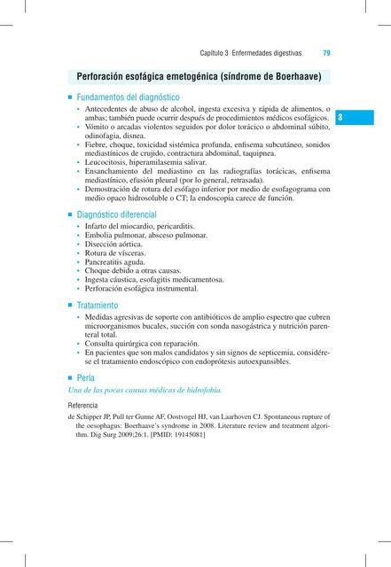 Perforación esofágica emetogénica | Full ciencia | uDocz