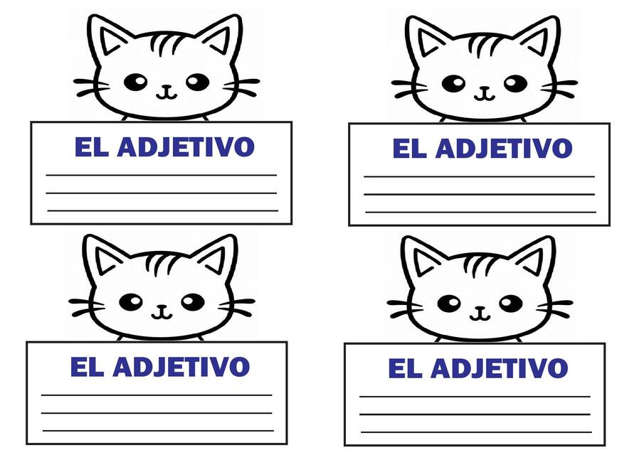 El adjetivo - flipbook | Luz Estrella Gonzales Vilca | uDocz