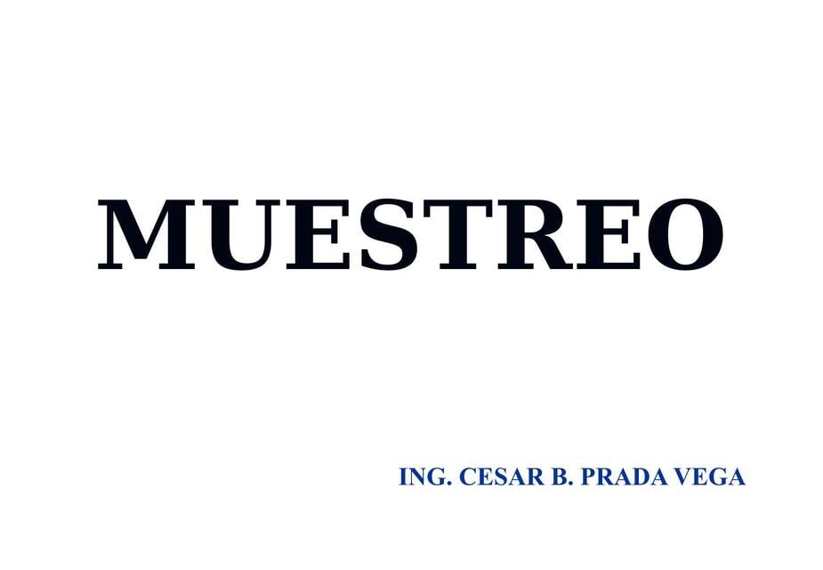 MUESTREO | Alezka | uDocz