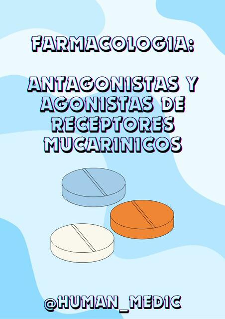 Farmacologia: Antagonistas y agonistas de receptores muscarinicos ...
