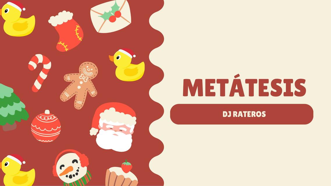 METÁTESIS | Capybara | uDocz