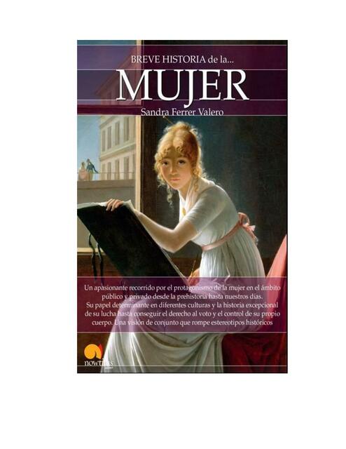 Breve historia de la mujer Ferrer Valero Sandra | Sol | uDocz