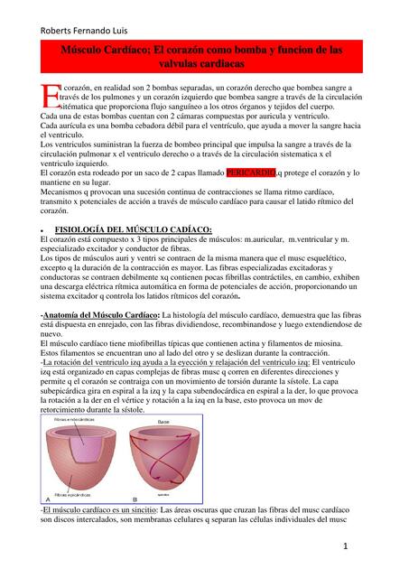 Capitulo 9 Guyton Músculo cardíaco | Fernando | uDocz