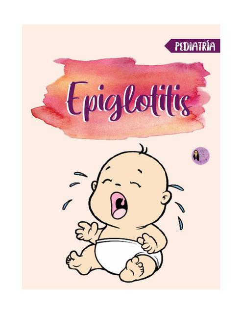 Epiglotitis | Andrea Muñoz | uDocz
