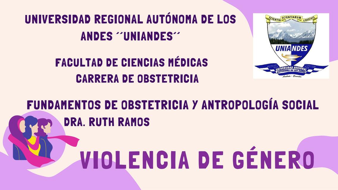 Violencia de género | Tercero | uDocz