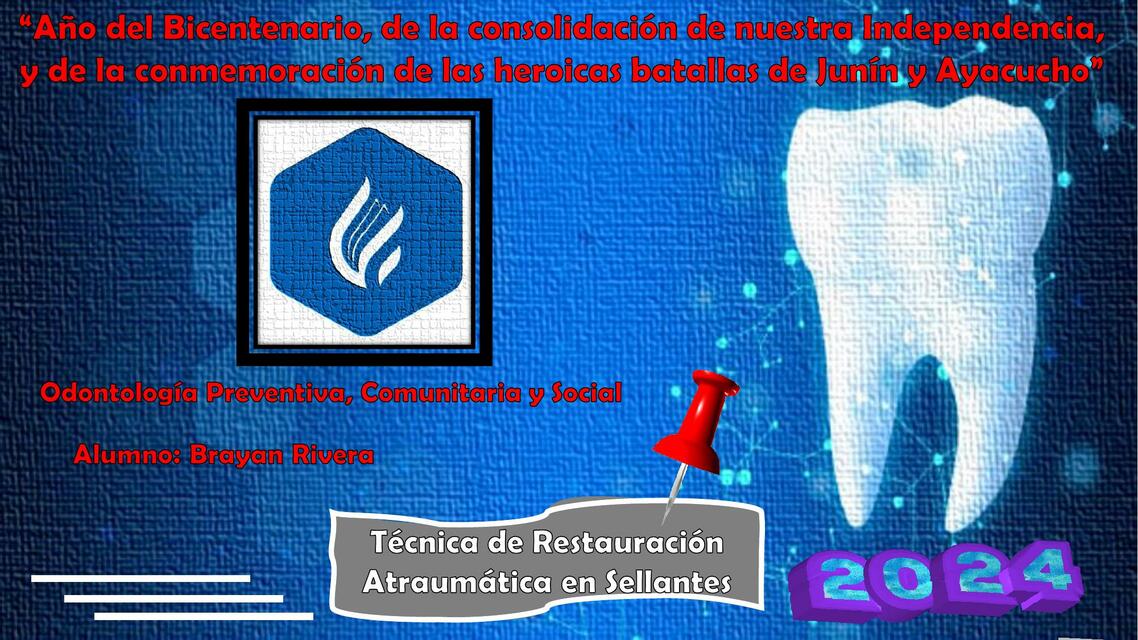 Técnica de Restauración Atraumática - ART | Brayan Rivera | uDocz