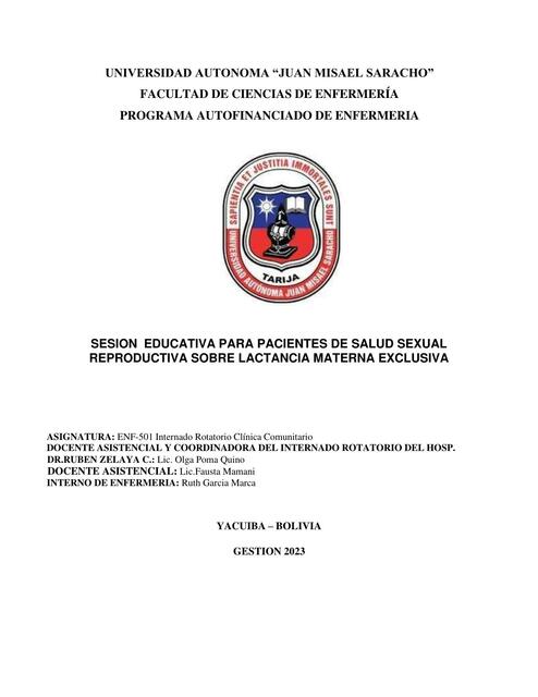 SESION EDUCATIVA LME WORD 5 | Ruth Gladys Garcia | uDocz