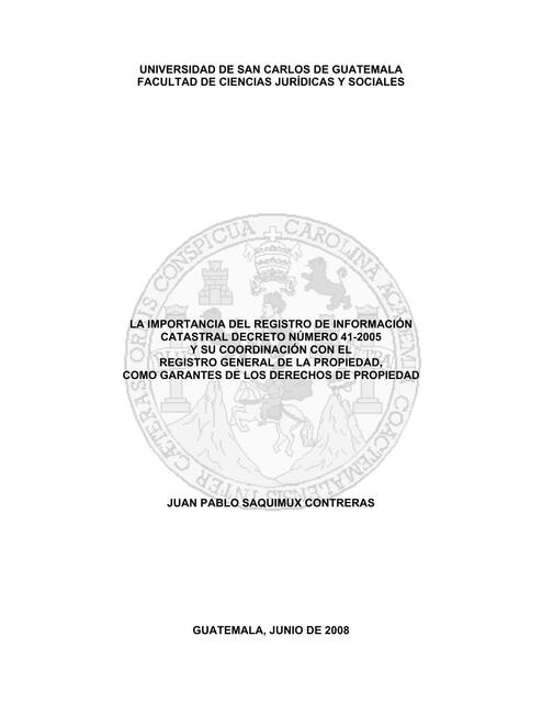 TESIS CATASTRO USAC | Rodolfo | uDocz