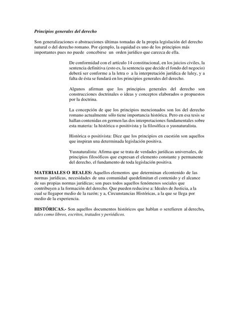 Principios Generales De Derecho Jean Pérez Udocz