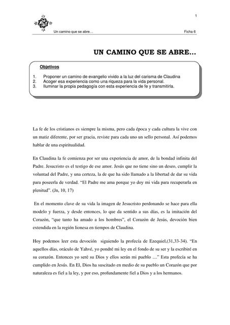 7 UN CAMINO QUE SE ABRE | Raquel Mamani Martinez | uDocz