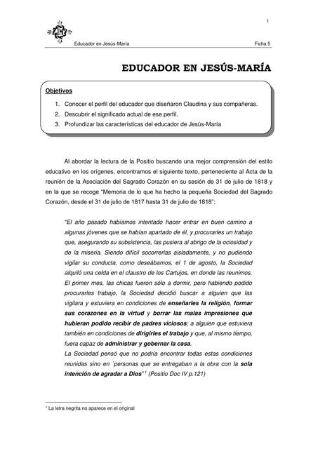 6 EDUCADOR | Raquel Mamani Martinez | uDocz