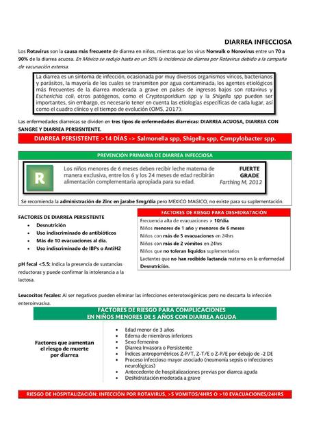 DIARREA INFECCIOSA | MEDICSTORE | uDocz