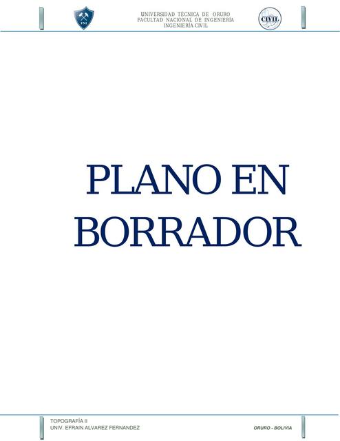 PLANO EN BORRADOR | Adam Limachi | uDocz