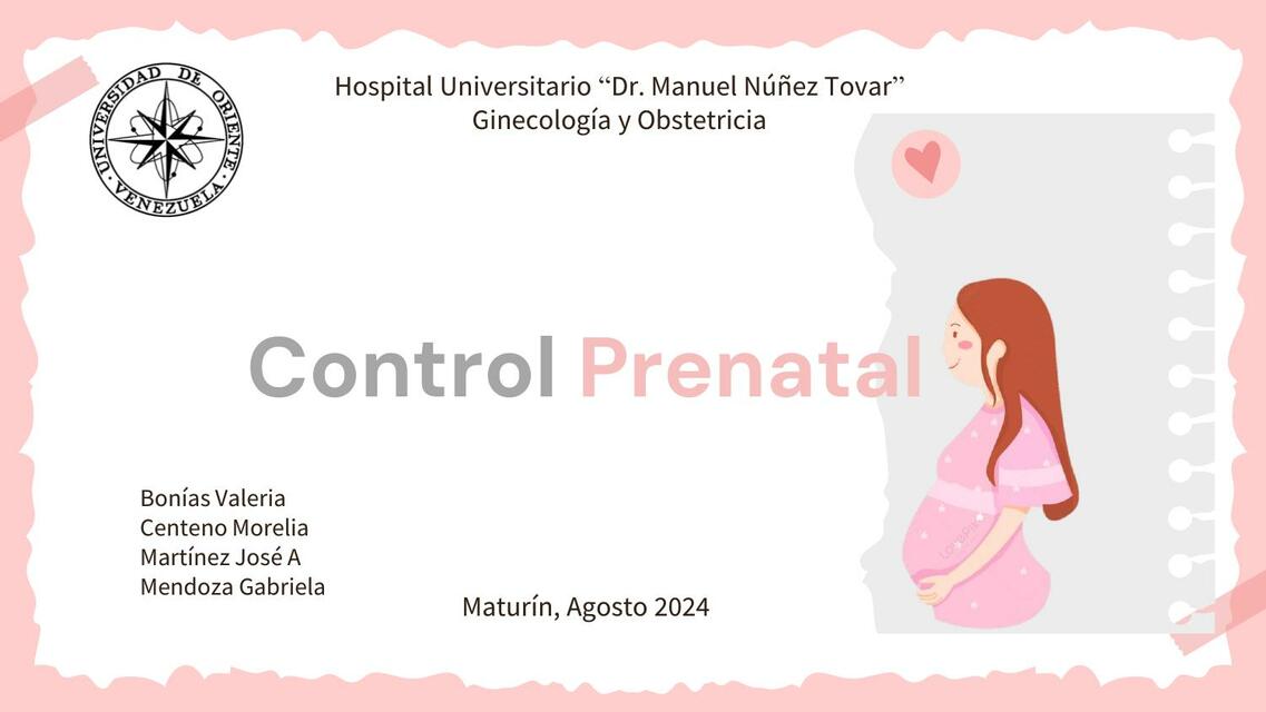 CONTROL PRENATAL PPT | Morelia Centeno | uDocz
