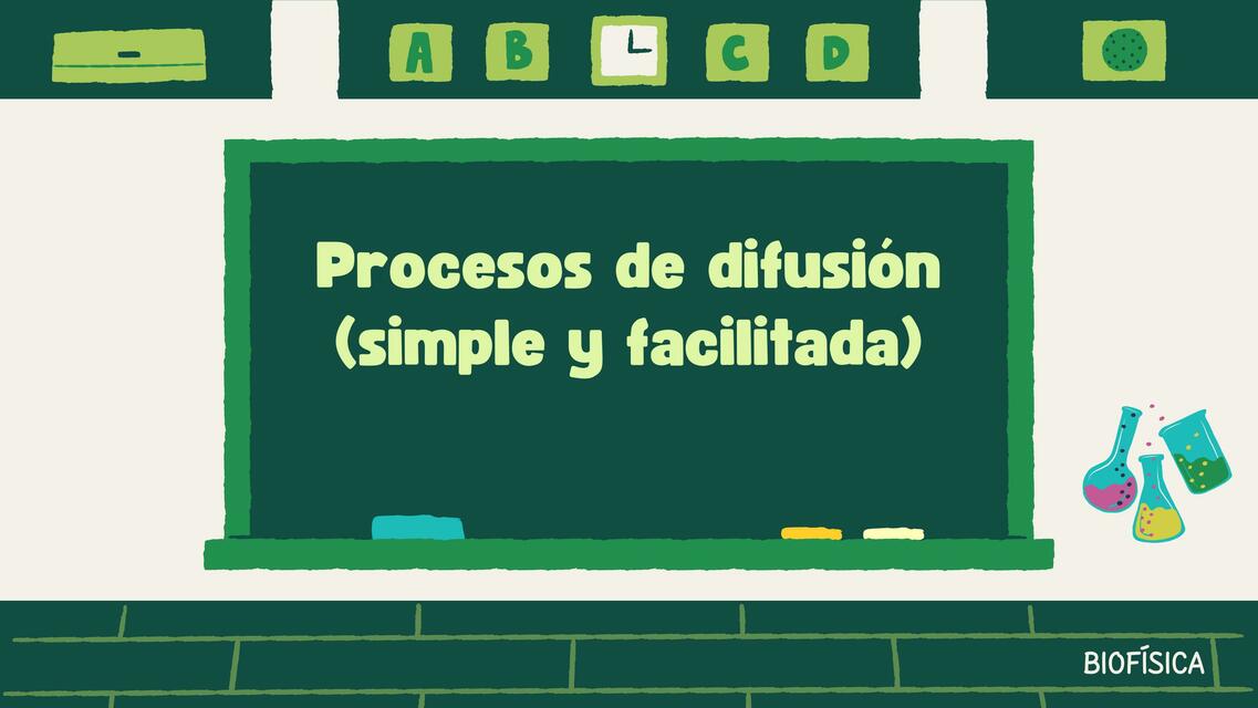 Procesos de difusión simple y facilitada | Camila Araujo | uDocz