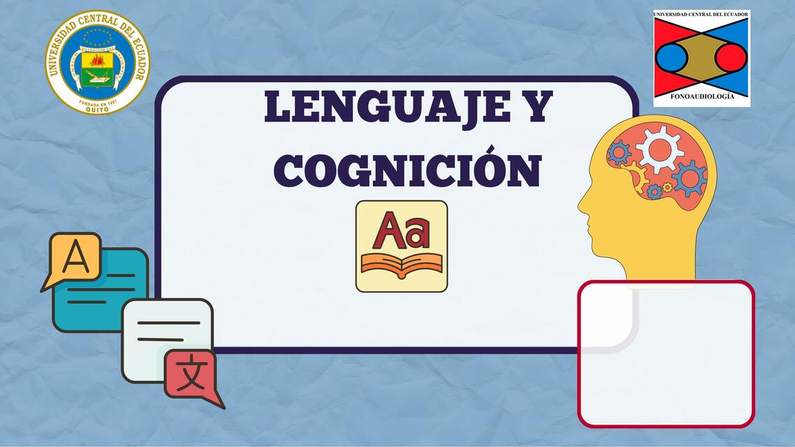 LENGUAJE Y COGNICIÓN | Camila Araujo | uDocz
