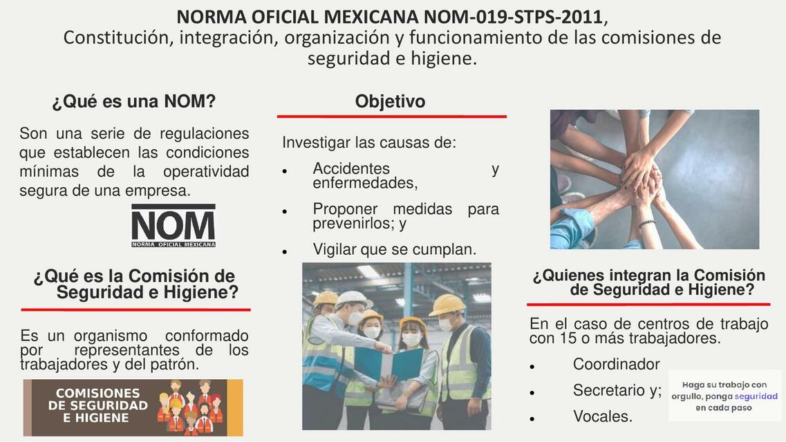 Infografia Enero NOM 019 STPS | ferretodo medico | uDocz