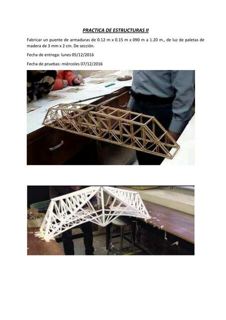 PRACTICA DE ESTRUCTURAS II | Universidad Tecnológica del Peru | uDocz