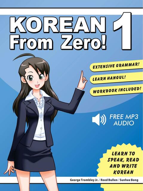 Korean From Zero! Book 1 | arleth m | uDocz