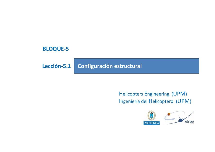 L10 Configuración estructural | Victor D. Illanes | uDocz