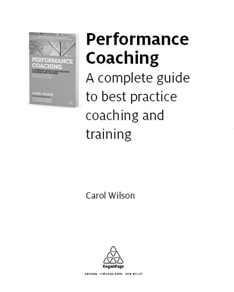 Performance Coaching: A Complete Guide to Best Practice Coaching and ...