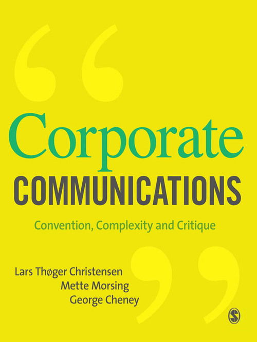 Flashcards de Corporate Communications: Convention, Complexity and ...