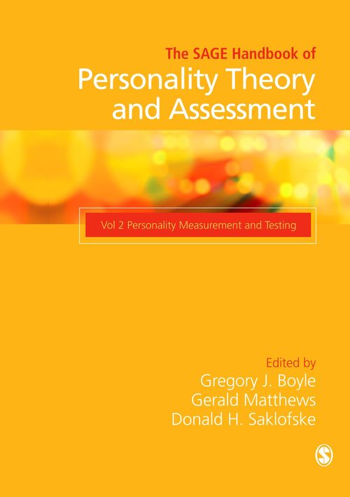 SAGE Handbook of Personality Theory and Assessment: Personality ...