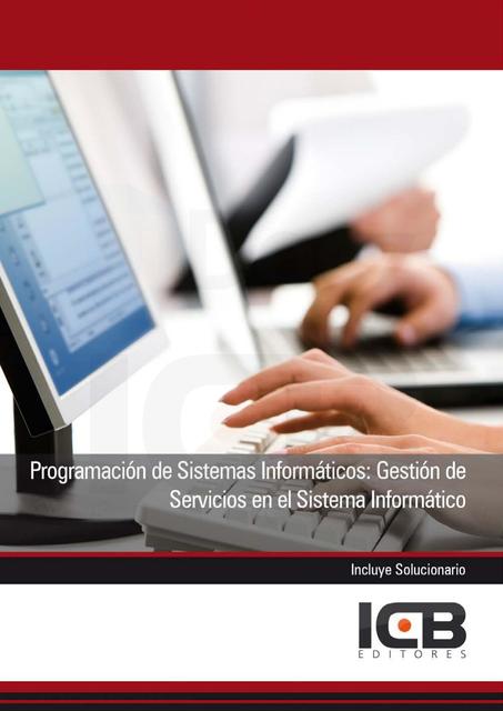 PROGRAMACIÓN DE SISTEMAS INFORMÁTICOS: GESTIÓN DE SERVICIOS EN EL ...